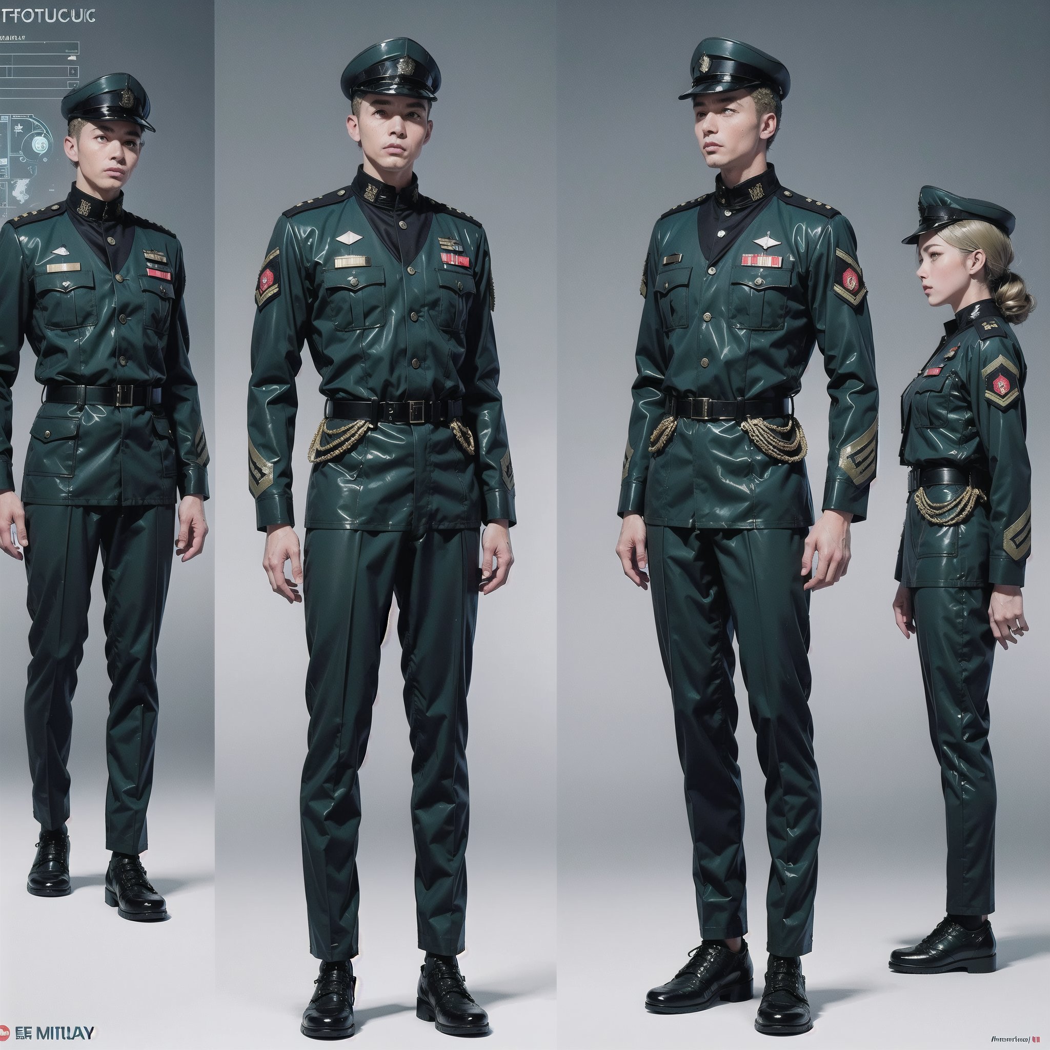 Various Military Uniforms (Set | image created by Whimsical Artist ...