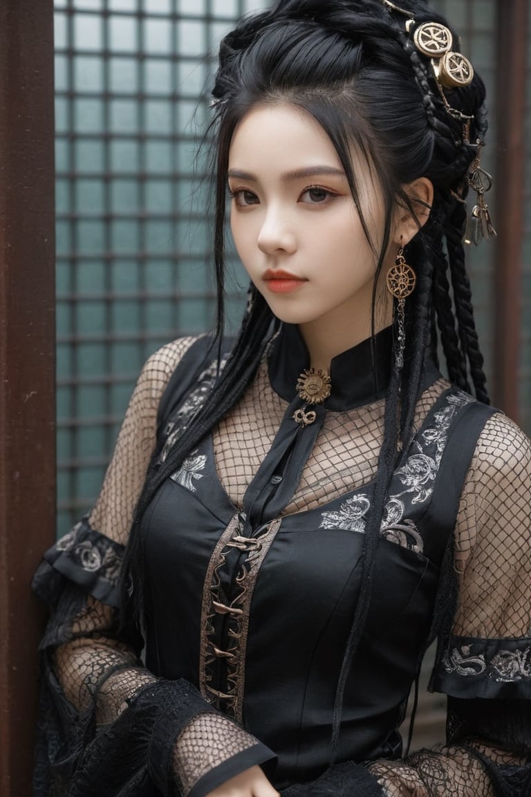 Chinese Goth Princess - Dark O | image created by Whimsical Artist ...