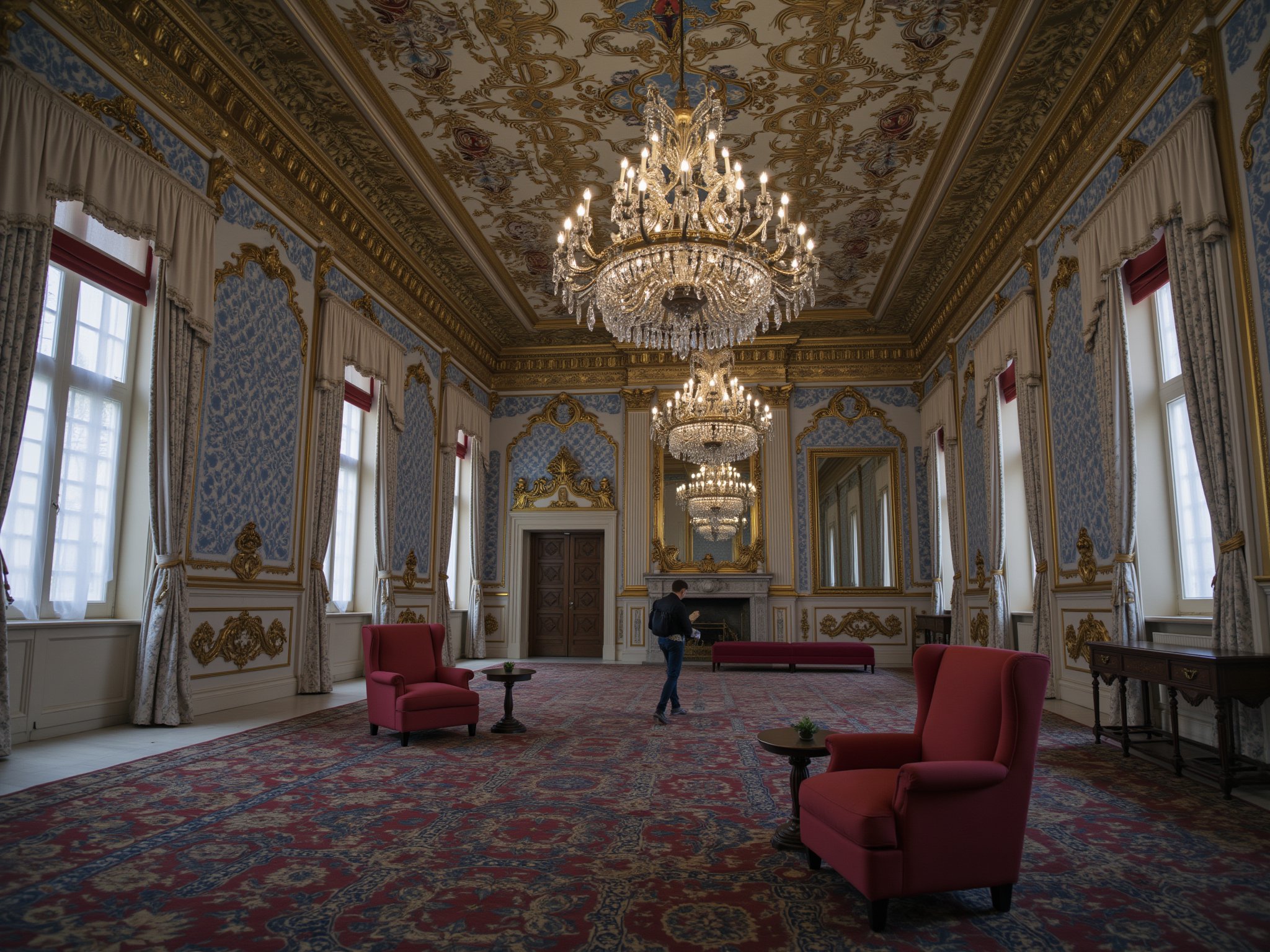 Palace Interiors (Set of 4) T | image created by Whimsical Artist ...