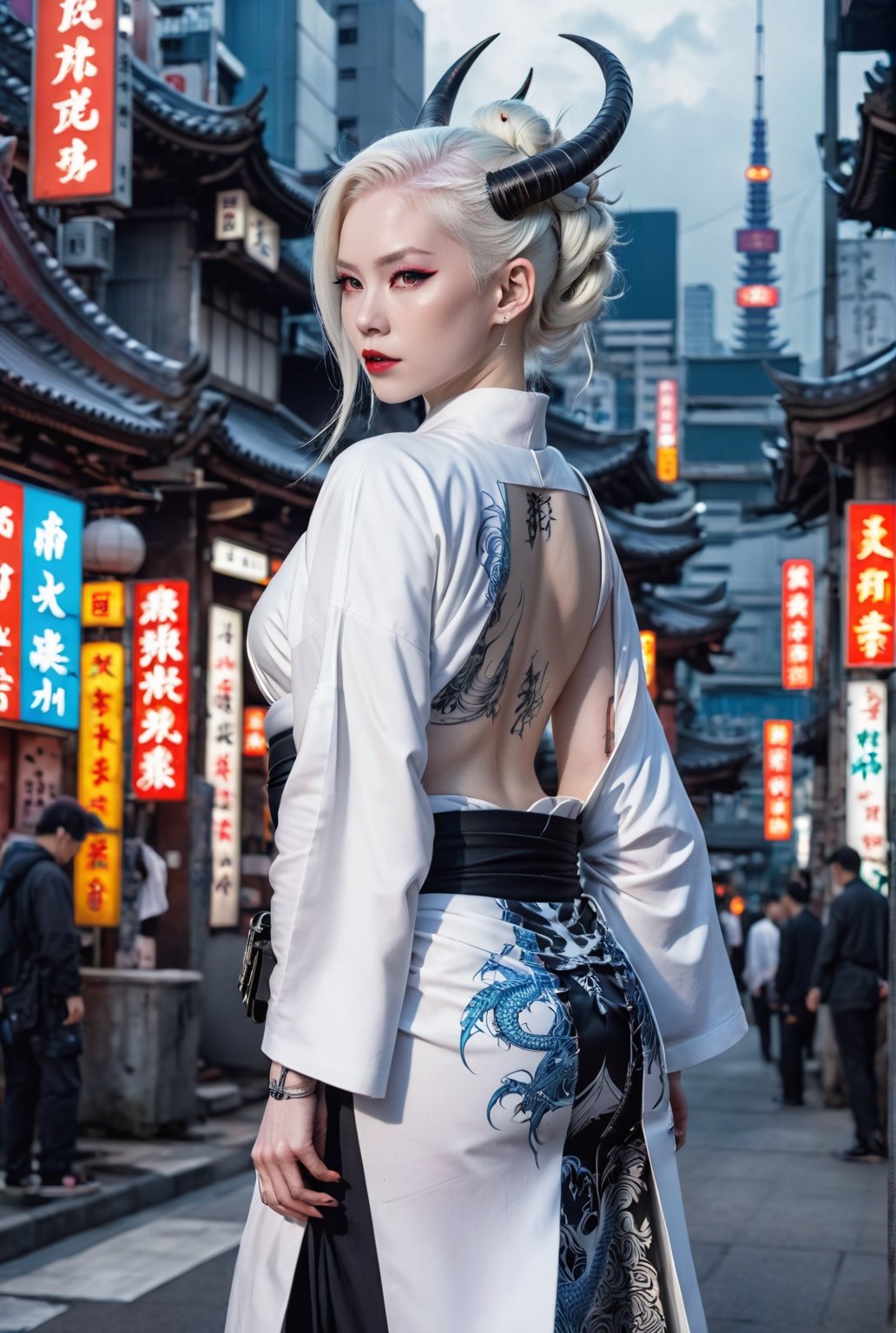 Albino Demon Queen - Random Ge | image created by Whimsical Artist ...