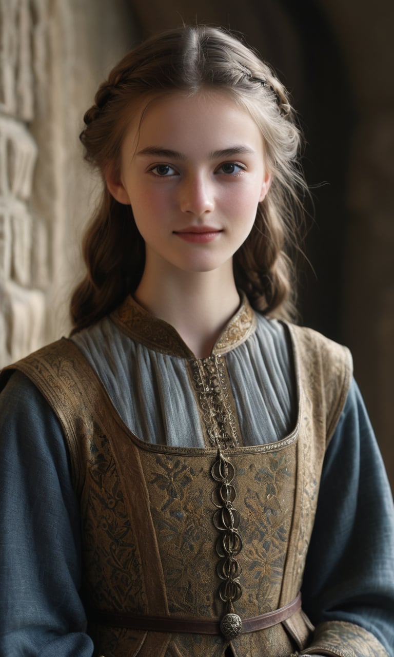 Girl in Medieval Times (Set of | image created by Whimsical Artist ...