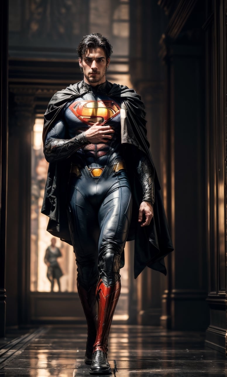 Superman Costume | image created by xm887 | Tensor.Art