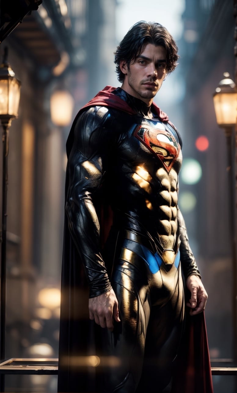 Superman Costume | image created by xm887 | Tensor.Art