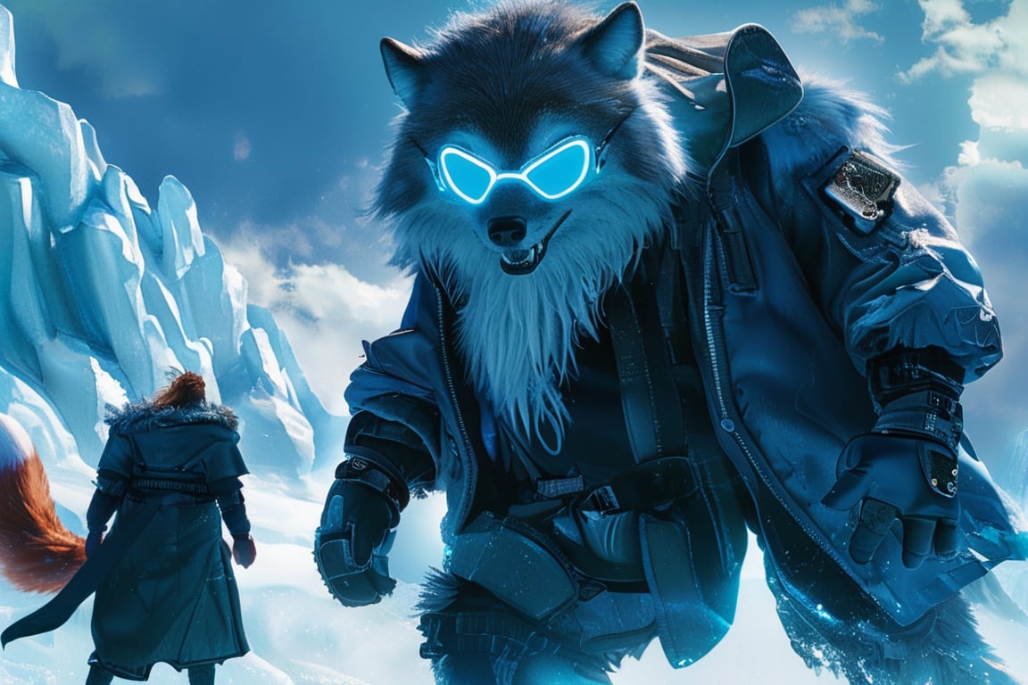 Wolf | image created by its10kdesign | Tensor.Art