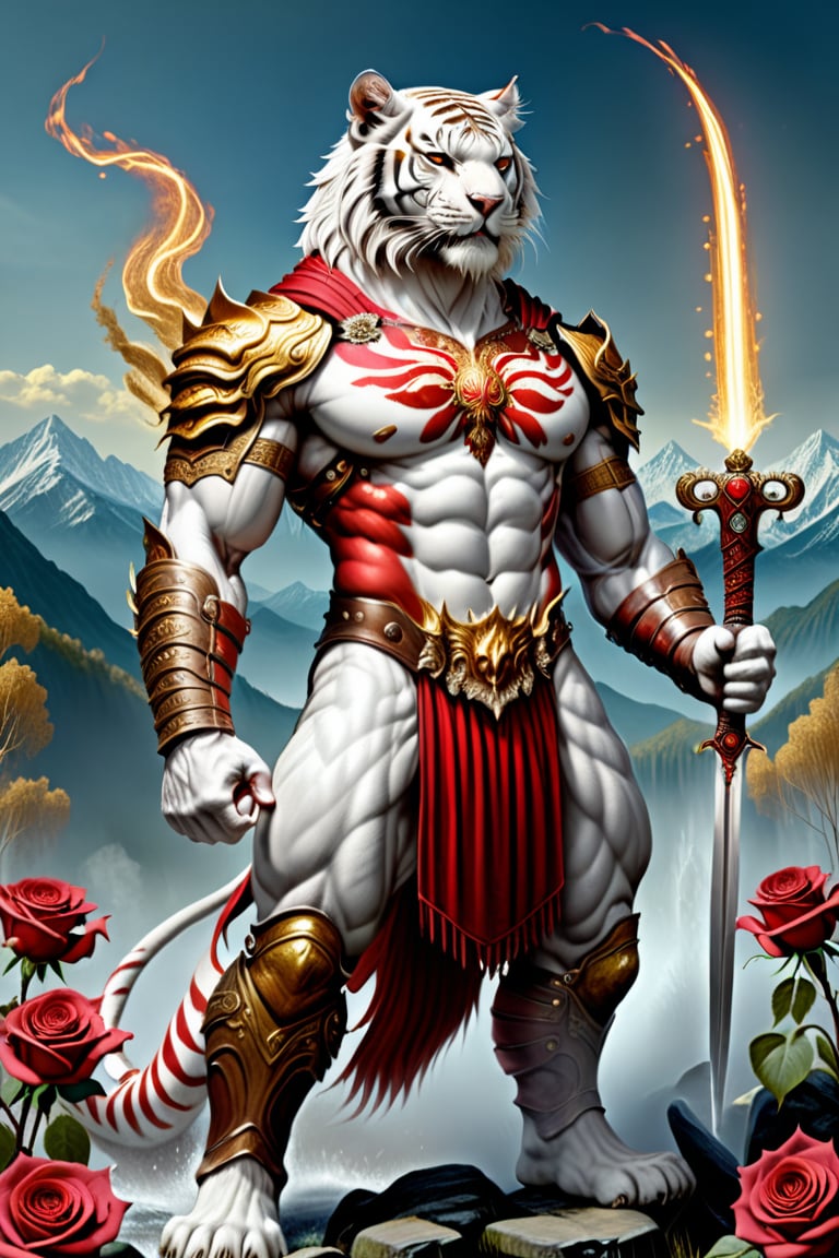 TIGER | image created by FIRE TIGER | Tensor.Art