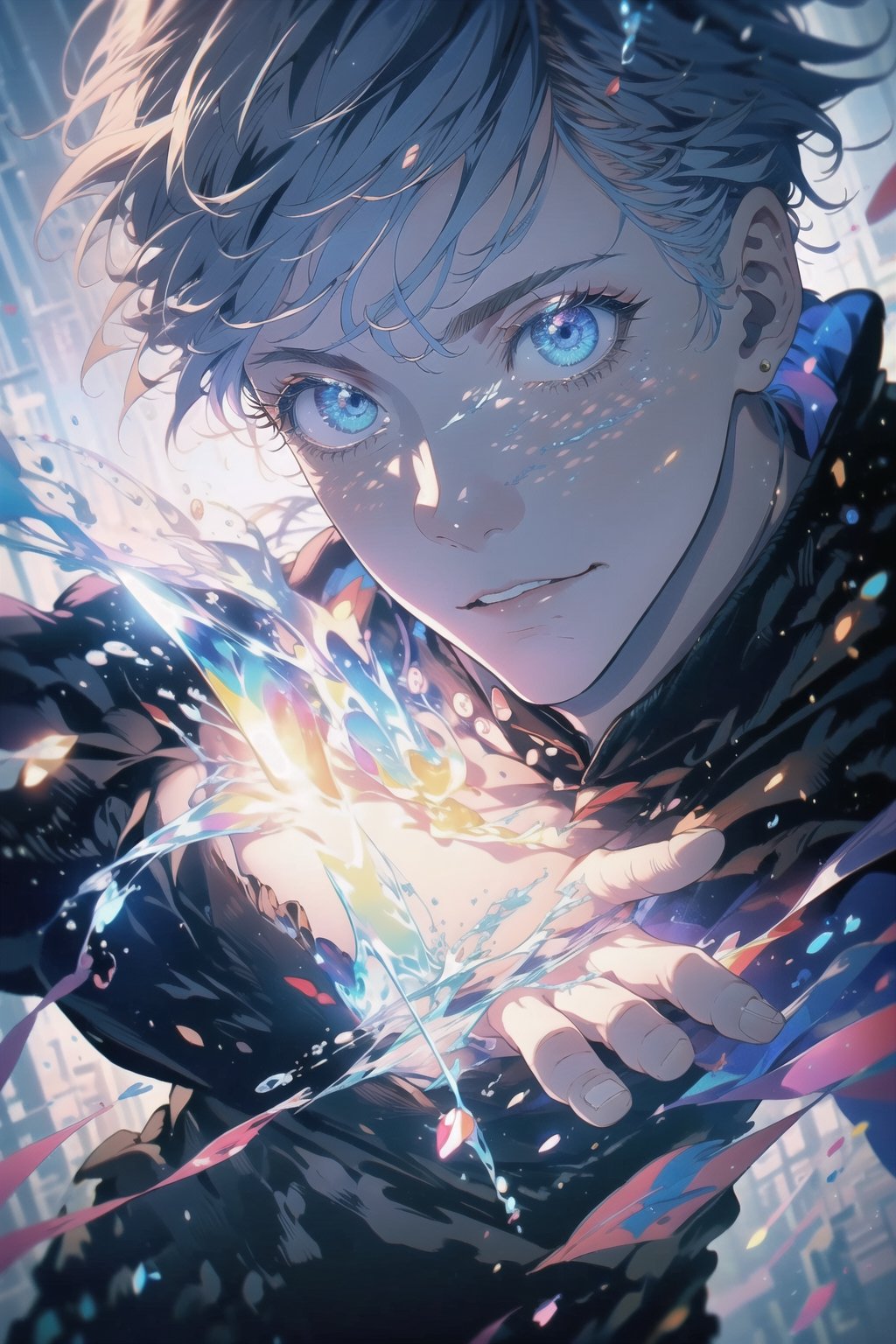 Satoru Gojo | image created by Alex | Tensor.Art