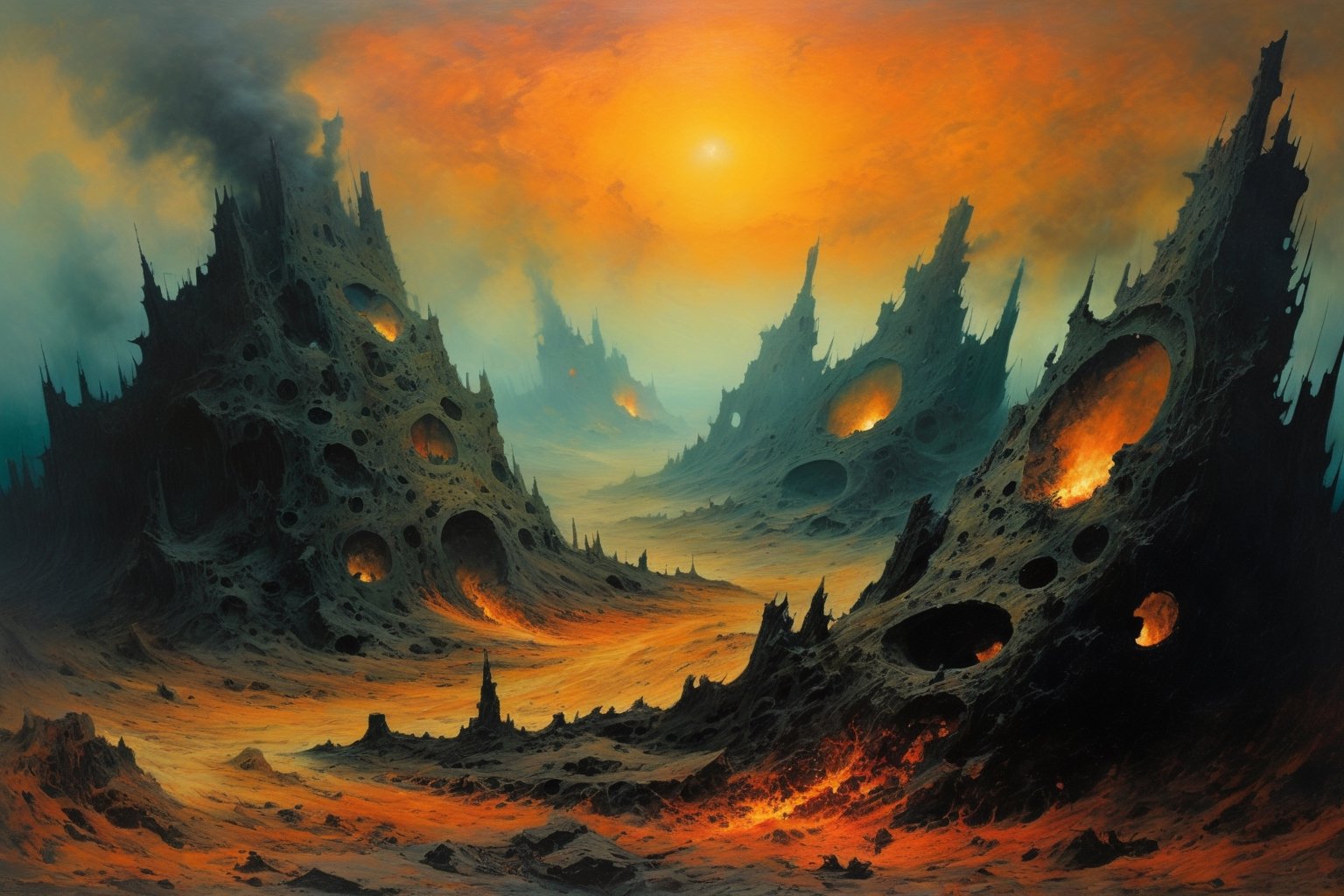 Horizon burning with expl - Free AI Image | Tensor.Art | Tensor.Art