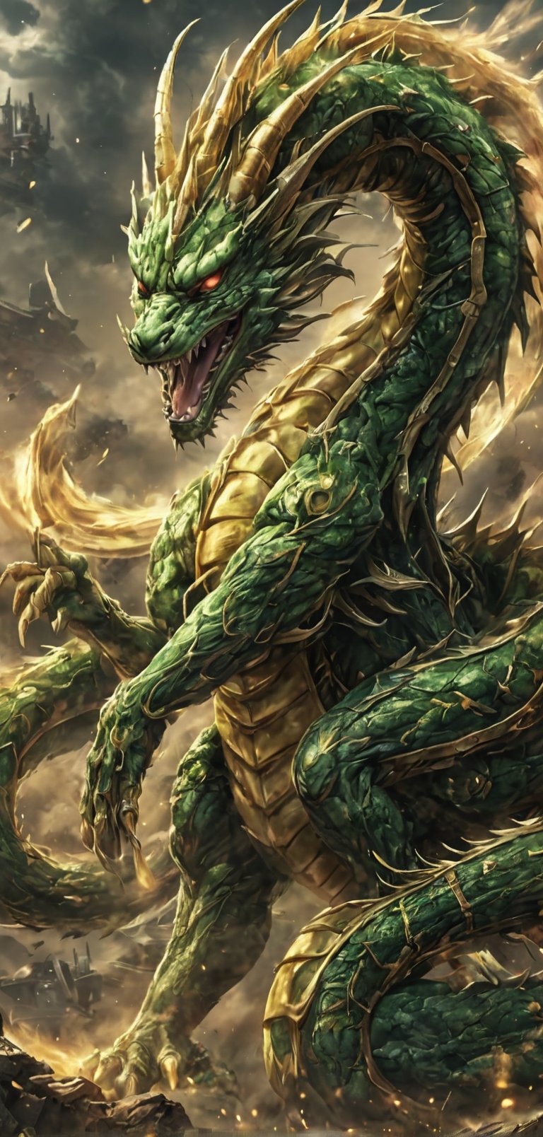 Variations of shenron from ear | image created by viper_66789(akr ...