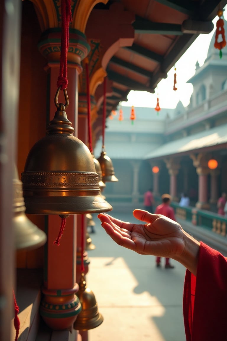 Bell's in a temple | image created by viper_66789(akr) | Tensor.Art