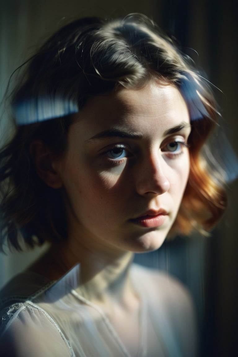blurred portrait of a young ca | image created by riiwa | Tensor.Art