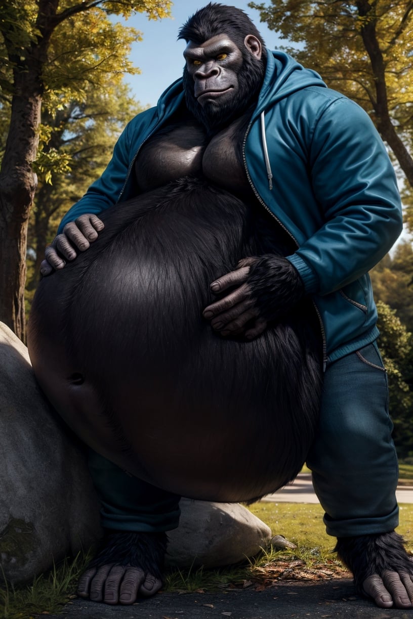 Gorilla vore collection2 | image created by Bear-ly | Tensor.Art