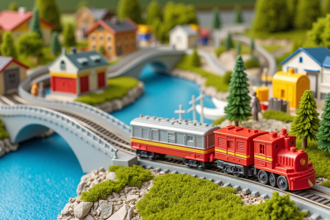 toy train [4] | image created by EclipseKww | Tensor.Art