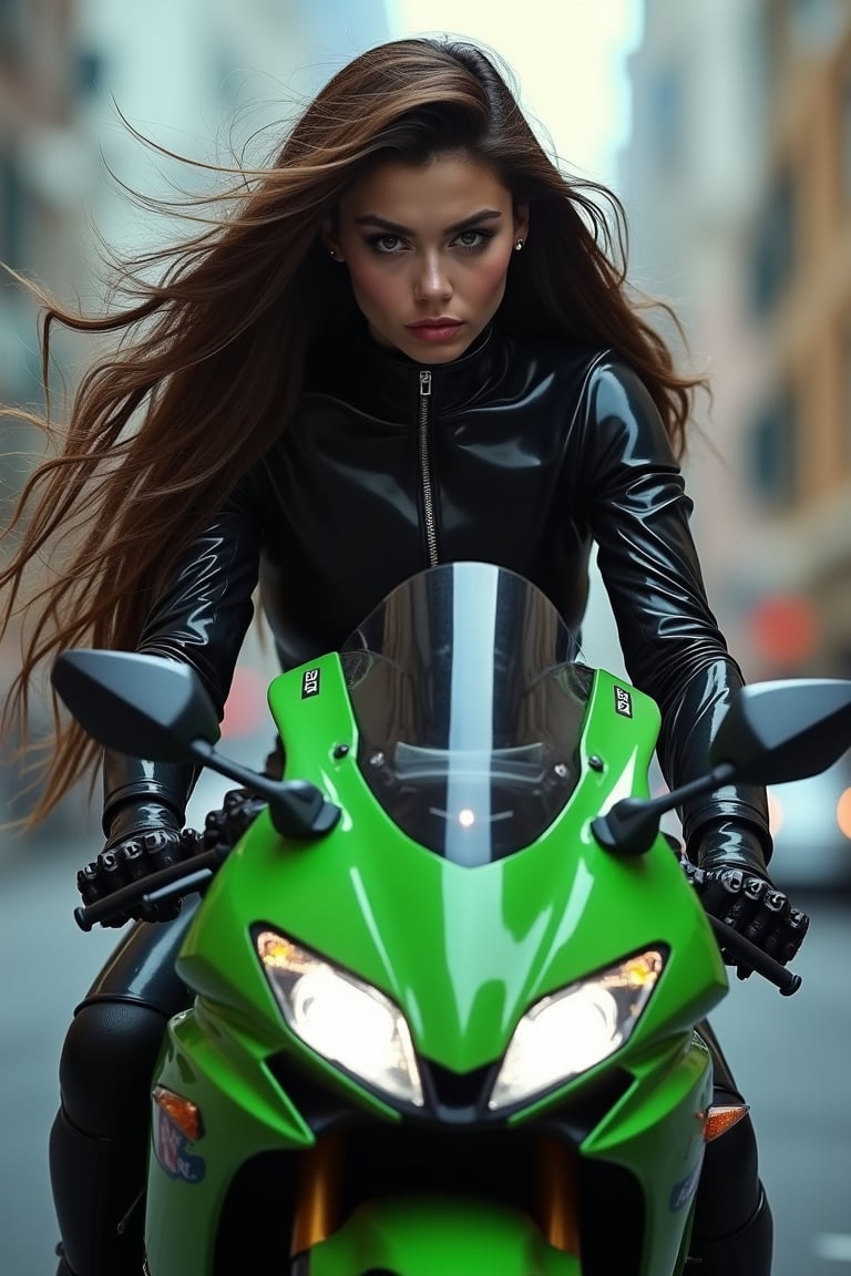 biker girl [1:3] EK-Real Boost | image created by EclipseKww | Tensor.Art