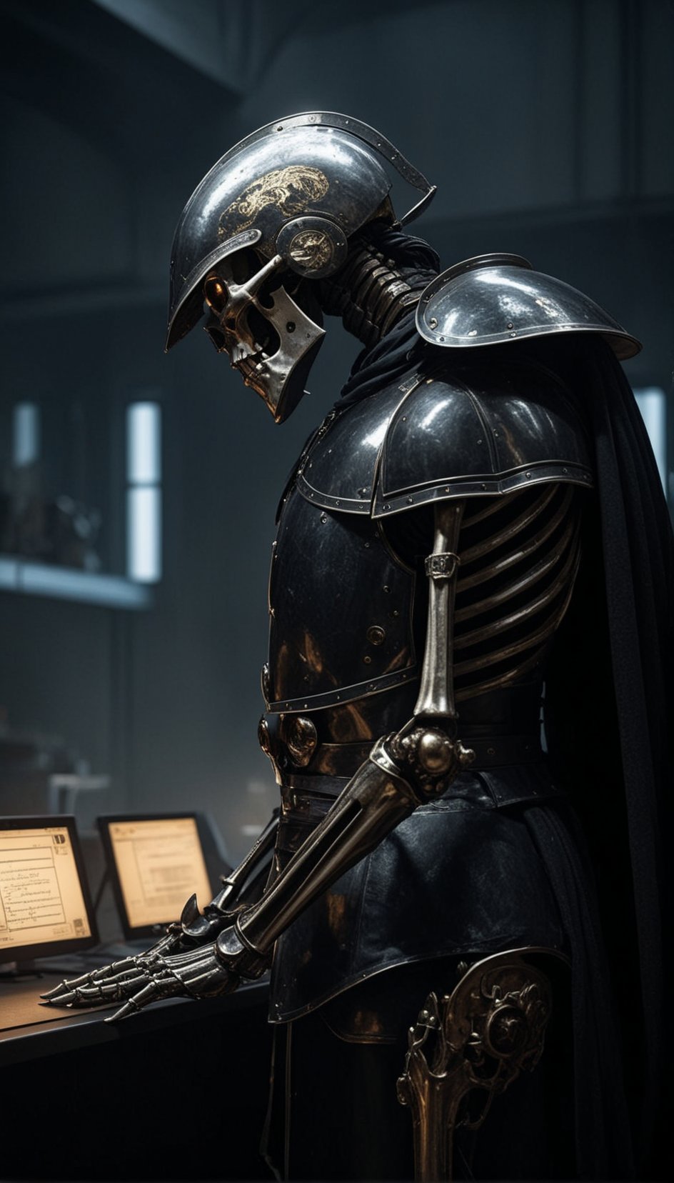 K-WW Skeleton Knight [4] | image created by EclipseKww | Tensor.Art