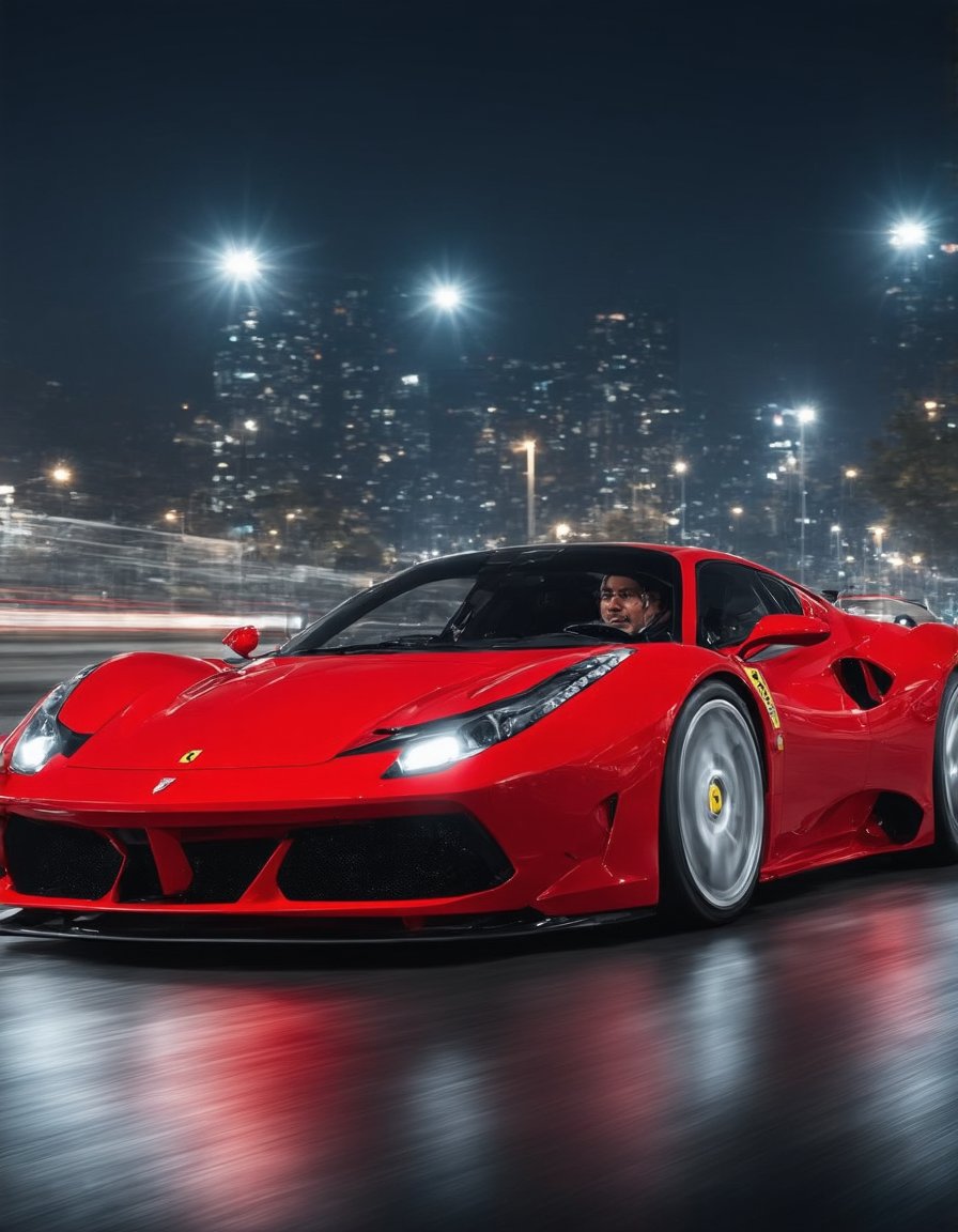 Ferrari (1/10) [SD3] | image created by EclipseKww | Tensor.Art
