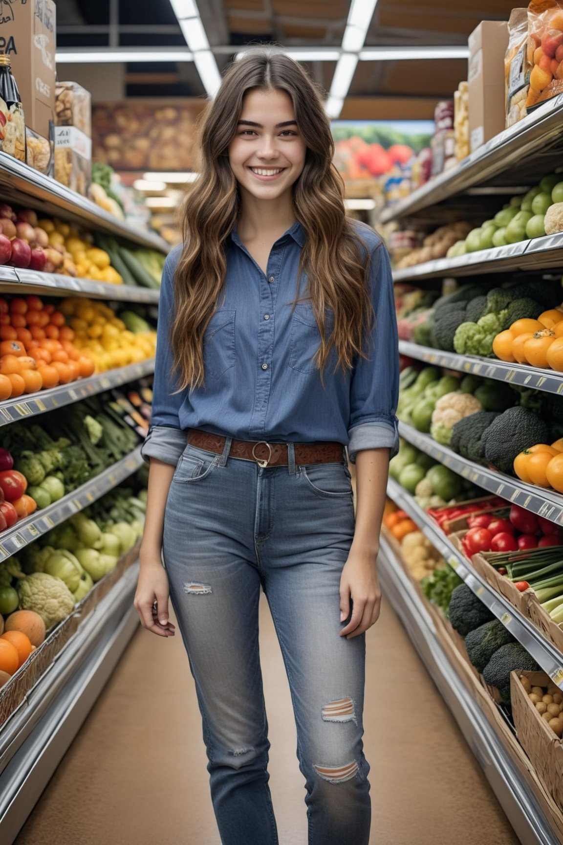 grocery store | image created by EclipseKww | Tensor.Art