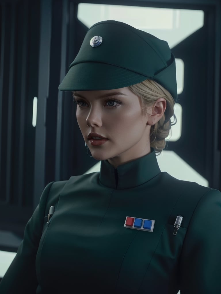 Elisha Cuthbert in green imper | image created by Star_crafter87 ...