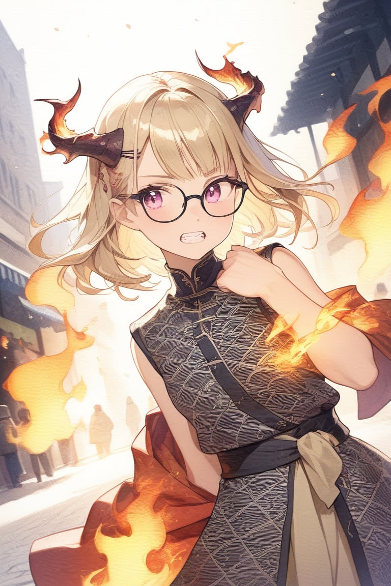 1girl, (dragon girl), (loli), | image created by 七瀬丸 | Tensor.Art