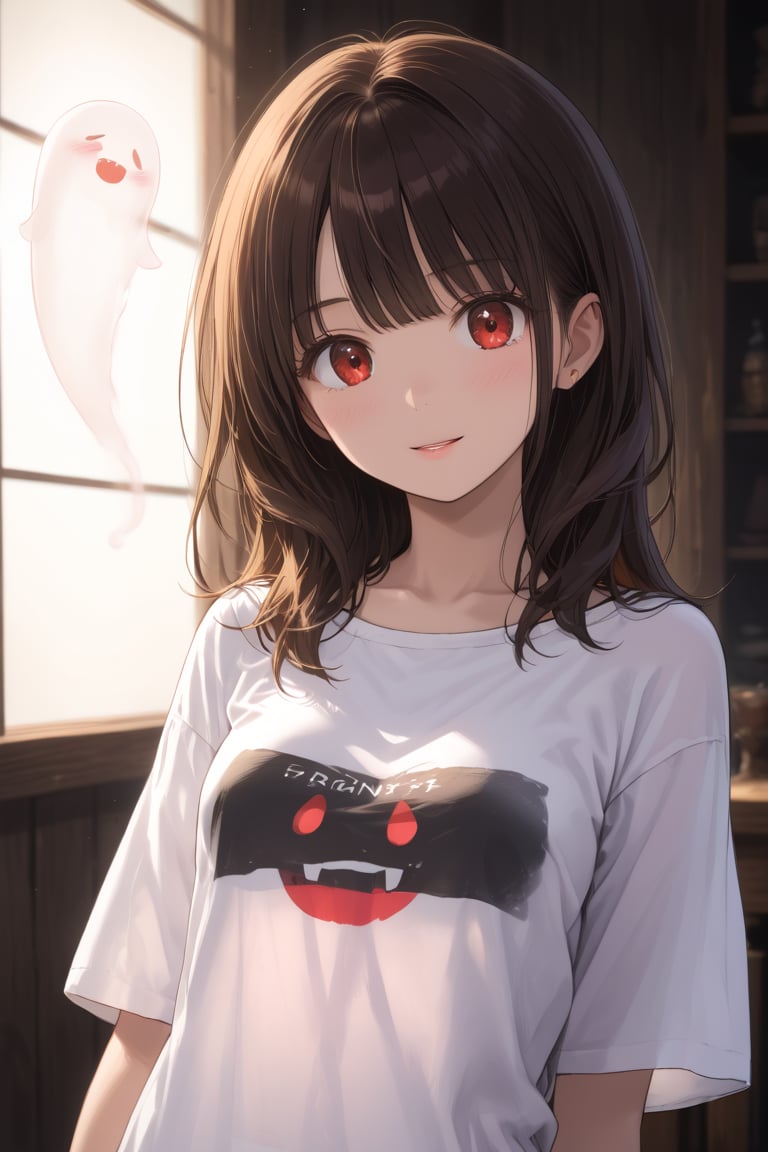 A translucent ghost of a cute | image created by 七瀬丸 | Tensor.Art
