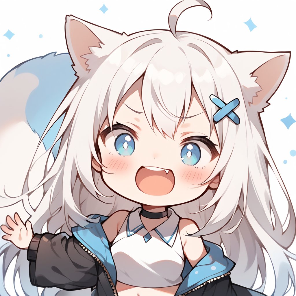 1girl, stoat girl, solo, ((wh | image created by 七瀬丸 | Tensor.Art