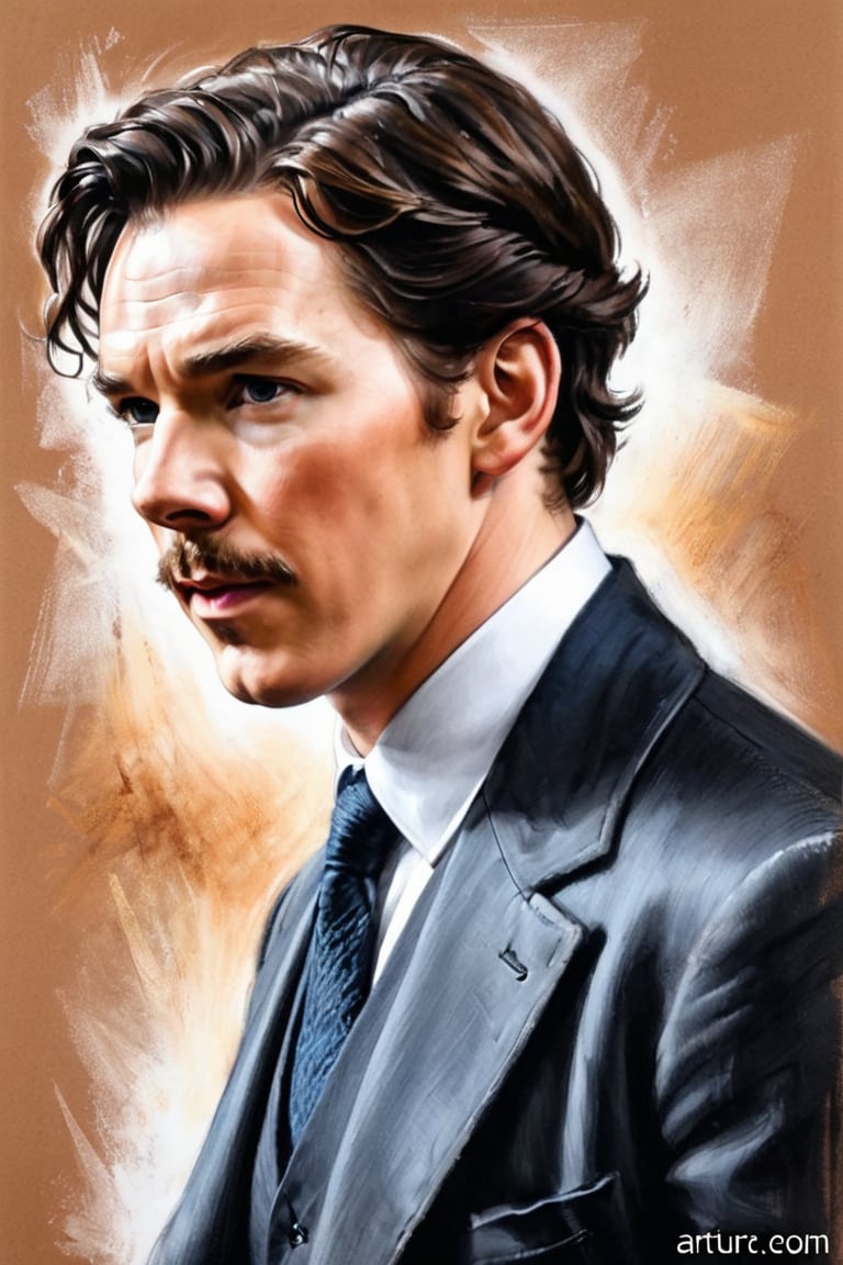 #pastel, #dry chalk drawing, # | image created by SERGEJ AI ART ...