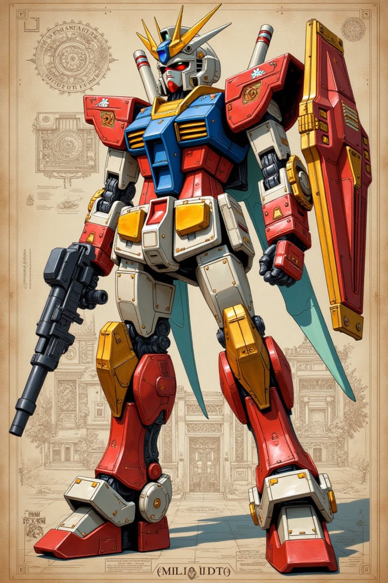 Gundam | image created by WBE ONLINE | Tensor.Art