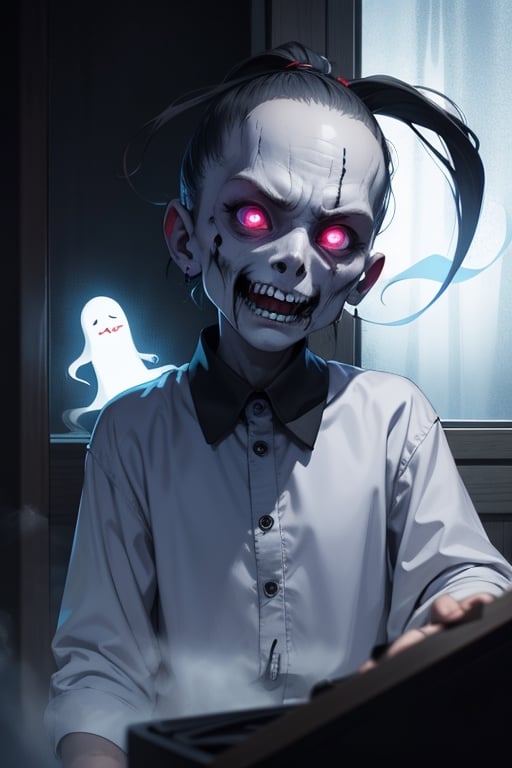 evil ghost | image created by Hasncz | Tensor.Art