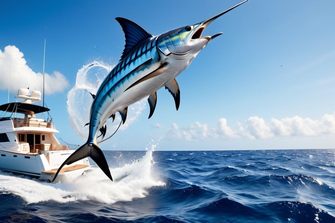 marlin | image created by Aiartmanager | Tensor.Art