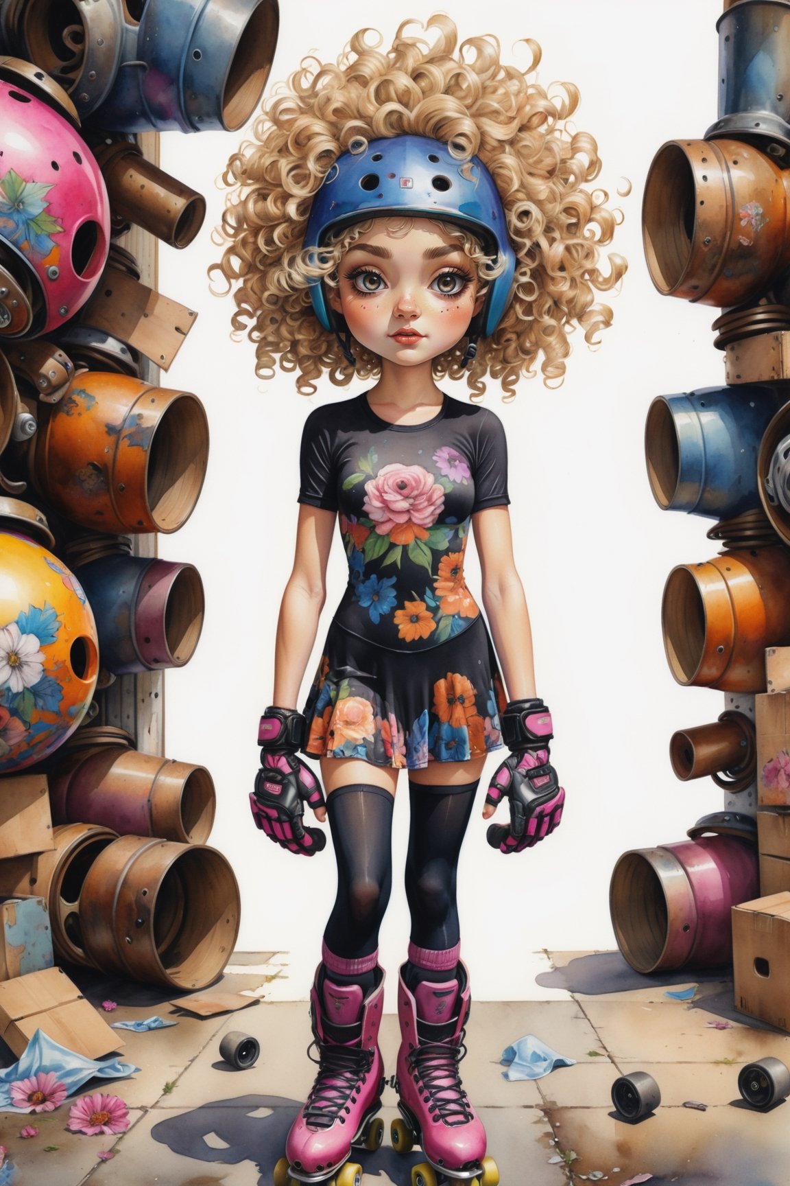 Illustration in the boho fashi | image created by user_Pejotl2607 ...