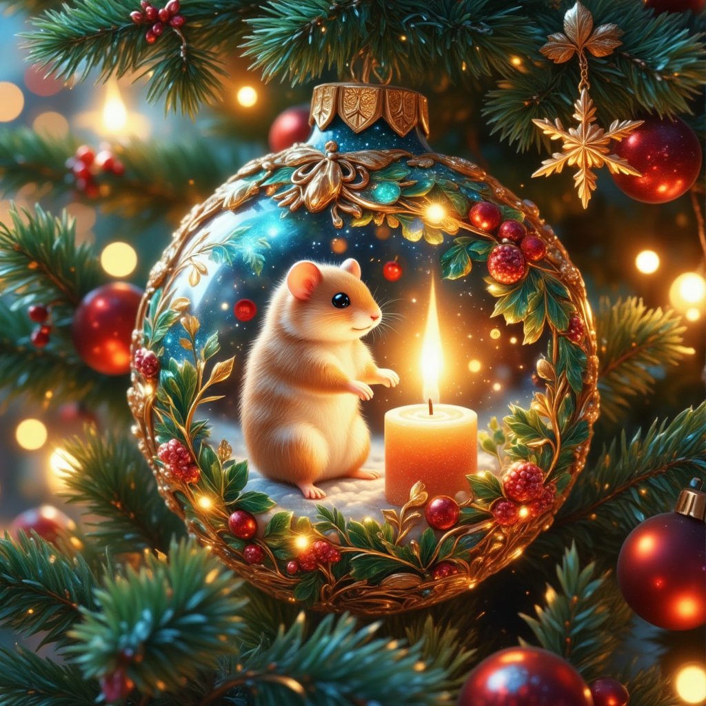 Hamster Christmas - Free AI Art by spinat | Tensor.Art | Tensor.Art