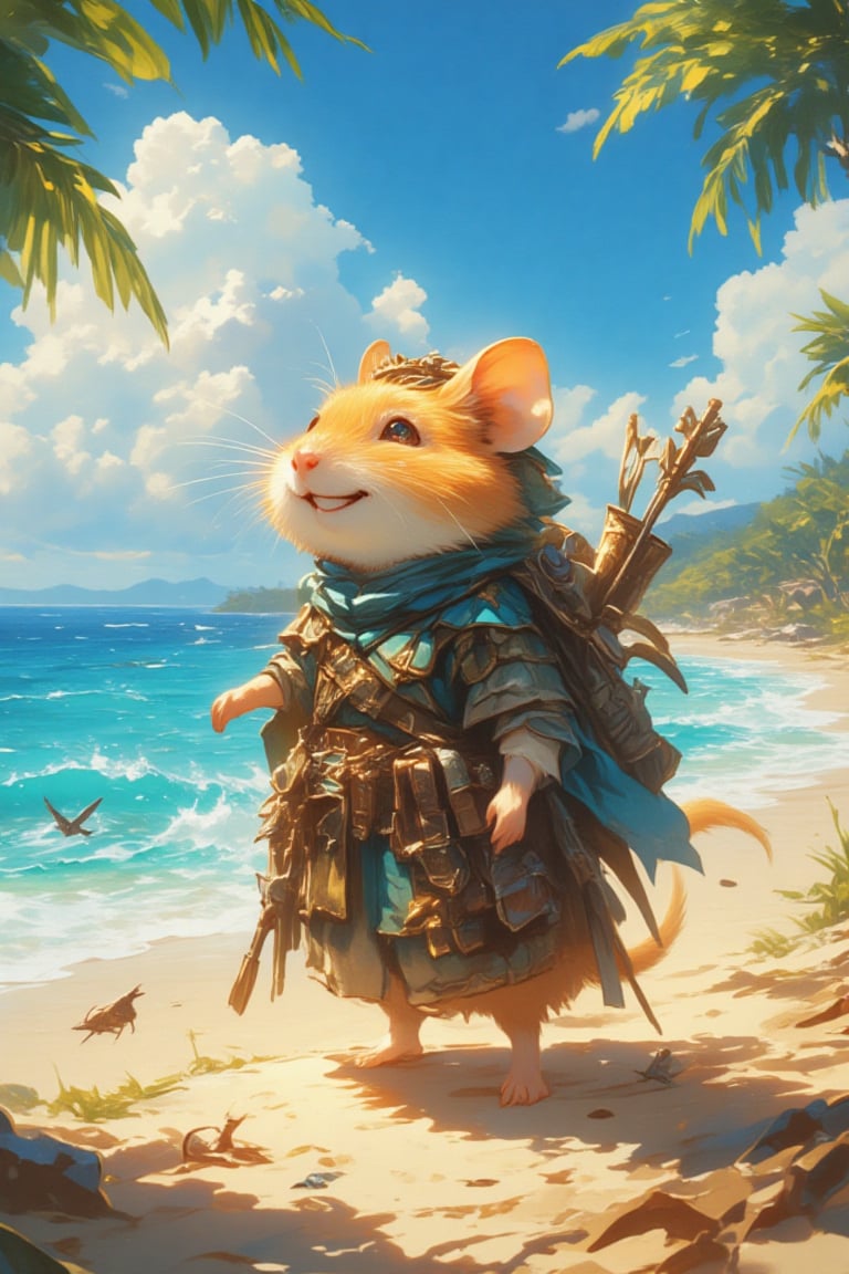 hamster traveler | image created by spinat | Tensor.Art