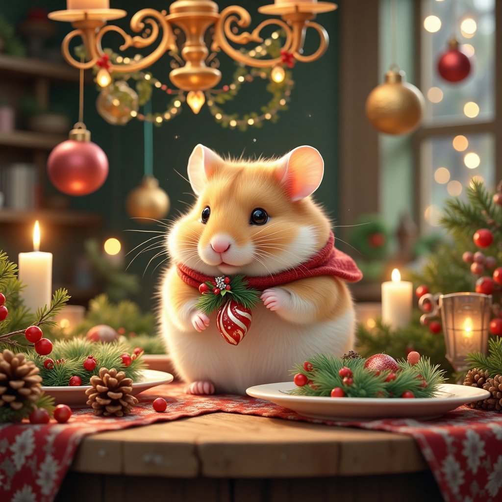 Hamster Christmas - Free AI Art by spinat | Tensor.Art | Tensor.Art