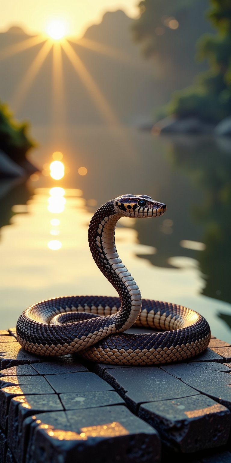 Golden light of late morning s | image created by Azzeccaza | Tensor.Art
