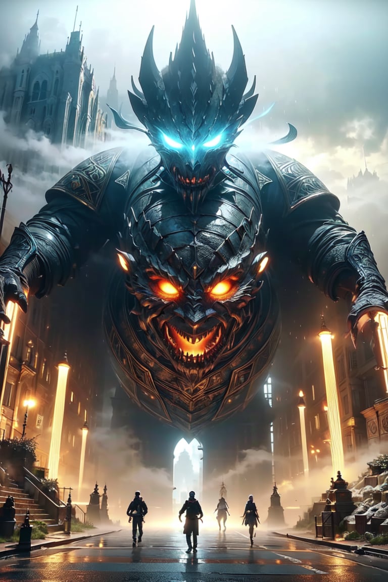 (castle|Golem), White mist ent | image created by ghostwolfthree ...