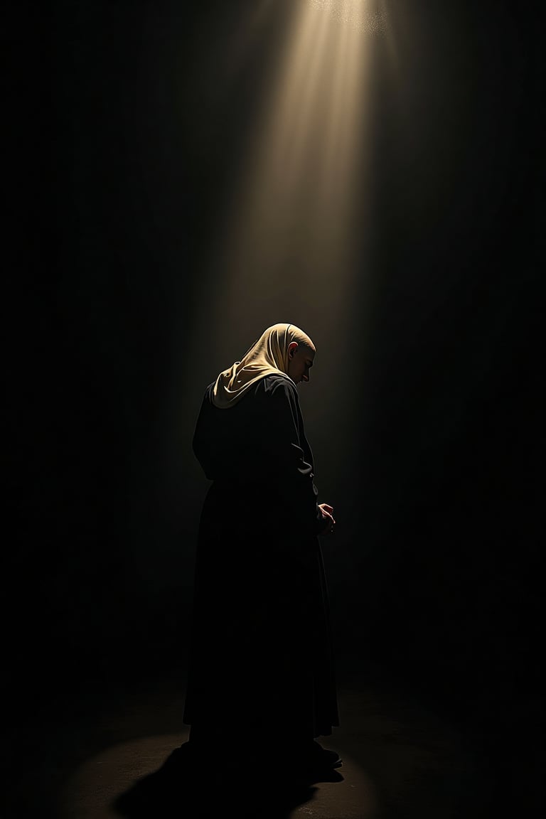 (((Chiaroscuro darkness soft l | image created by no_user. | Tensor.Art