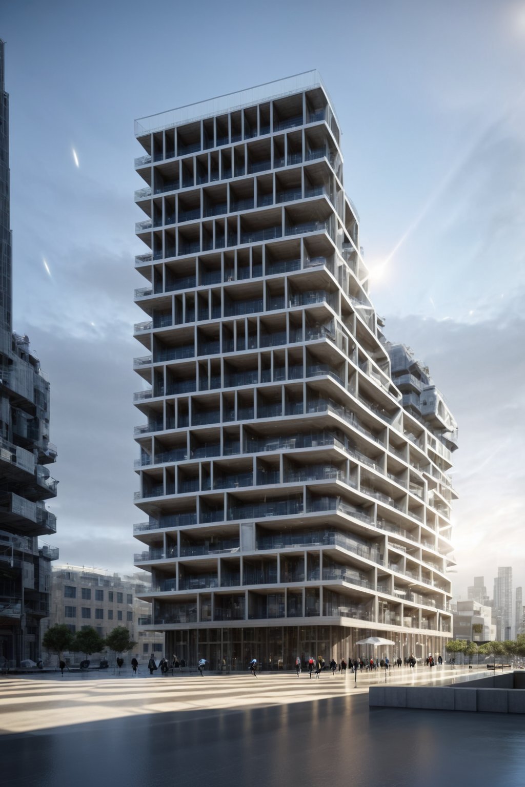 ((a building, modern desi - Free AI Art by HHM | Tensor.Art | Tensor.Art