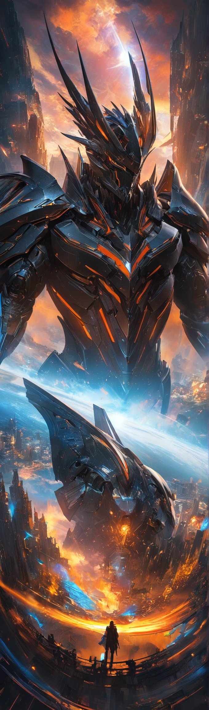 cybernetic chinese dragon flyi | image created by LOVECRAFT_BALAM ...