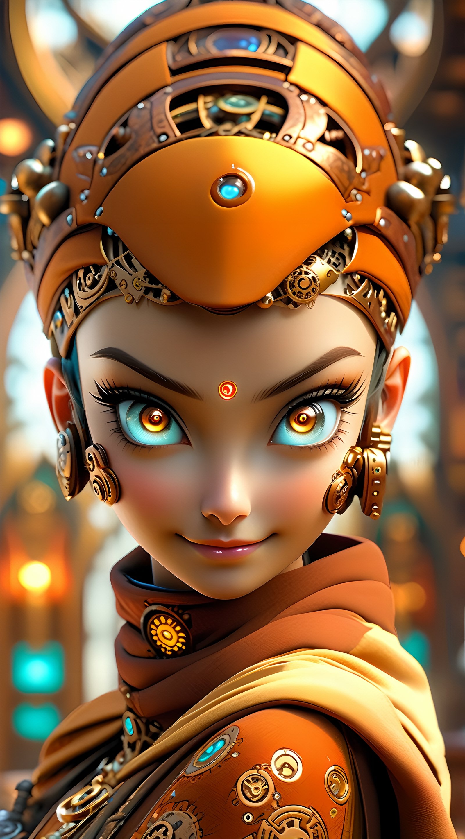 Steampunk Monk | image created by LucasPaputas | Tensor.Art