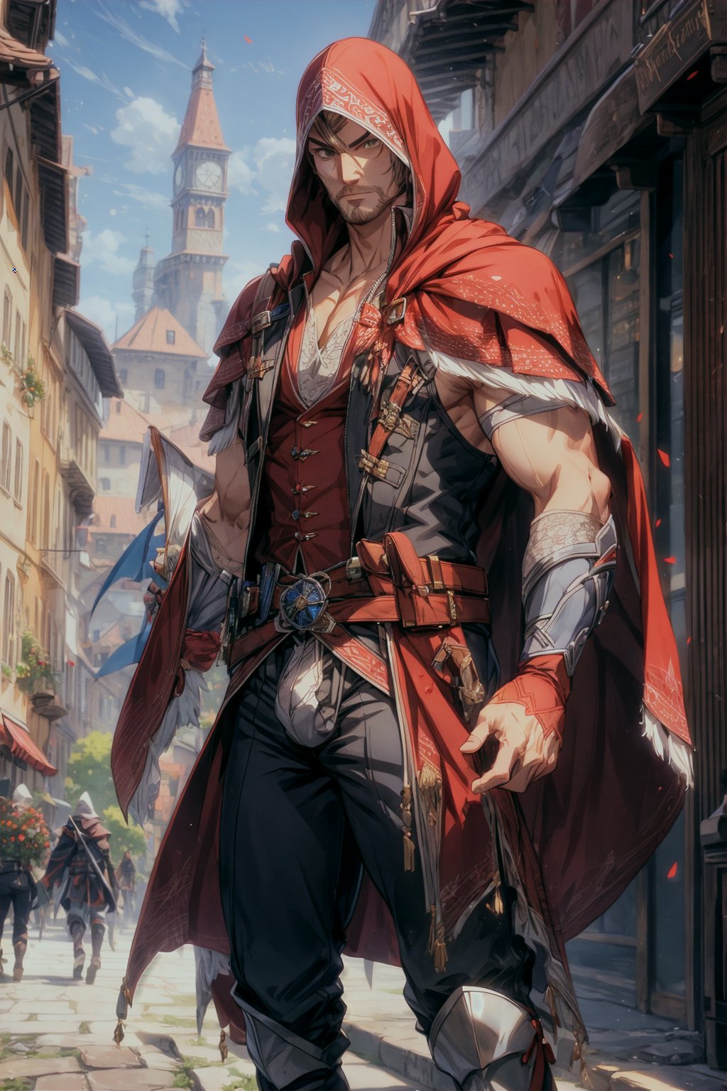 modern day ezio auditore outfi | image created by Tochioo | Tensor.Art