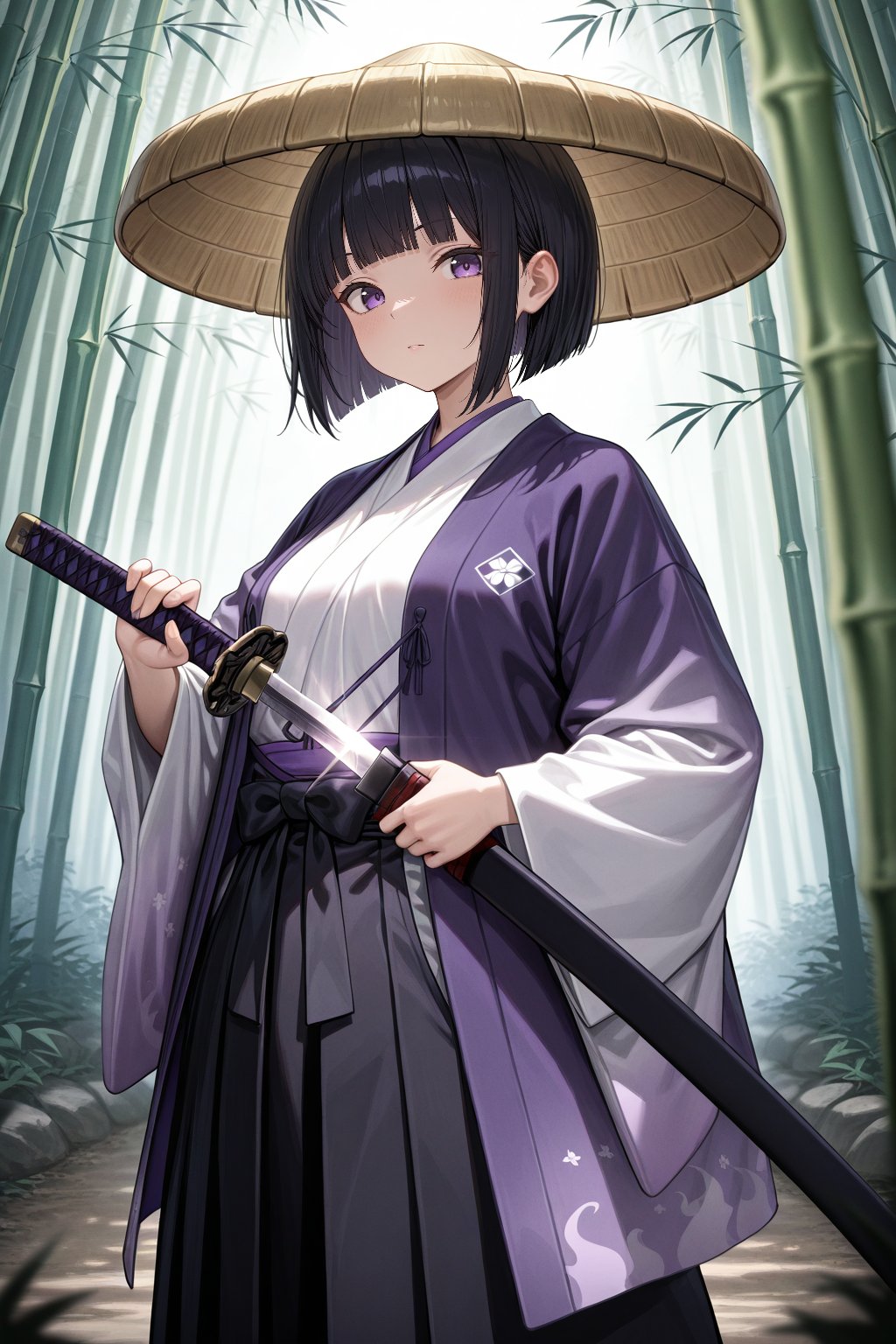 Ronin Girl | image created by user_657578872182696502 | Tensor.Art