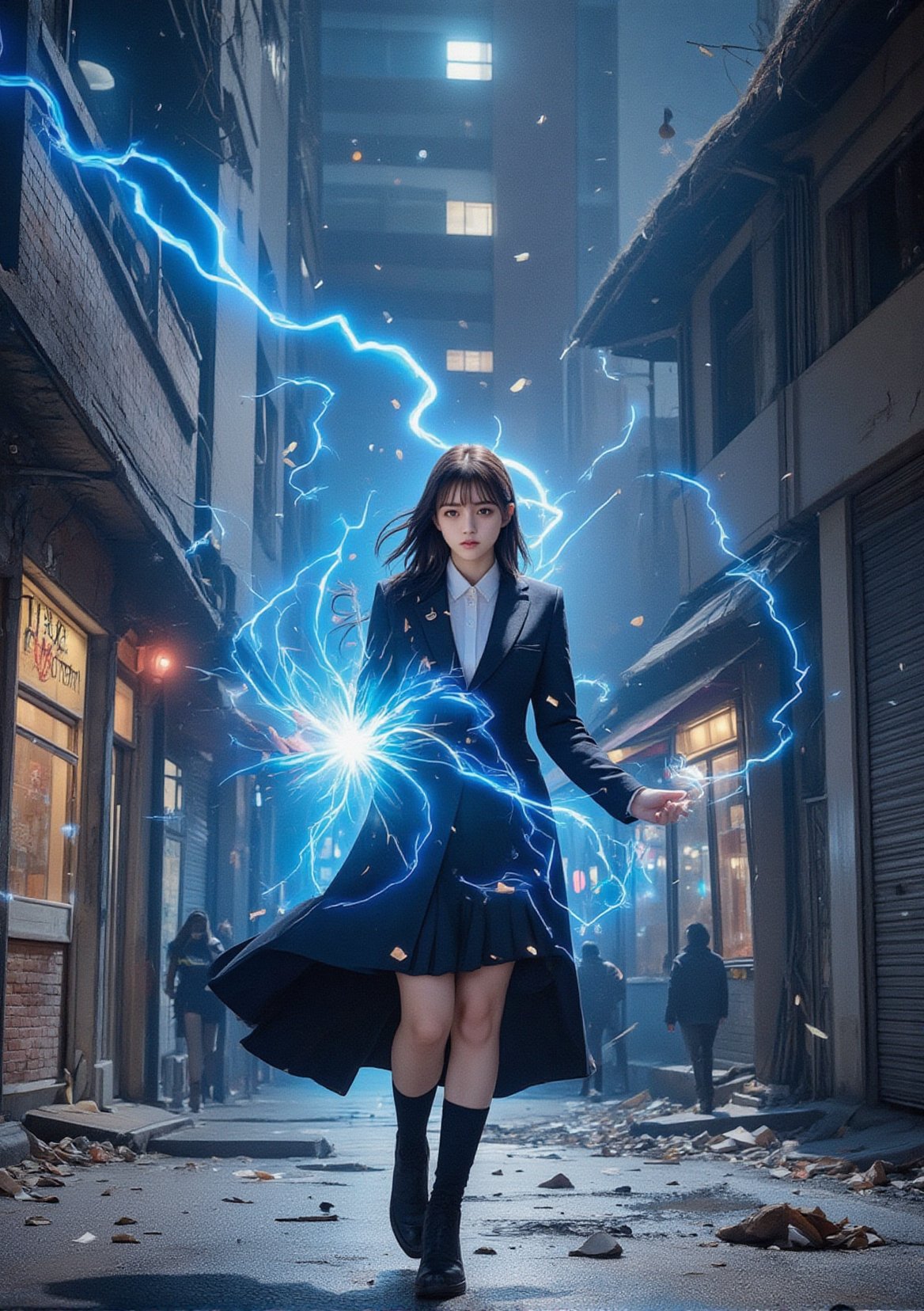 Lightning | image created by SkyPop | Tensor.Art