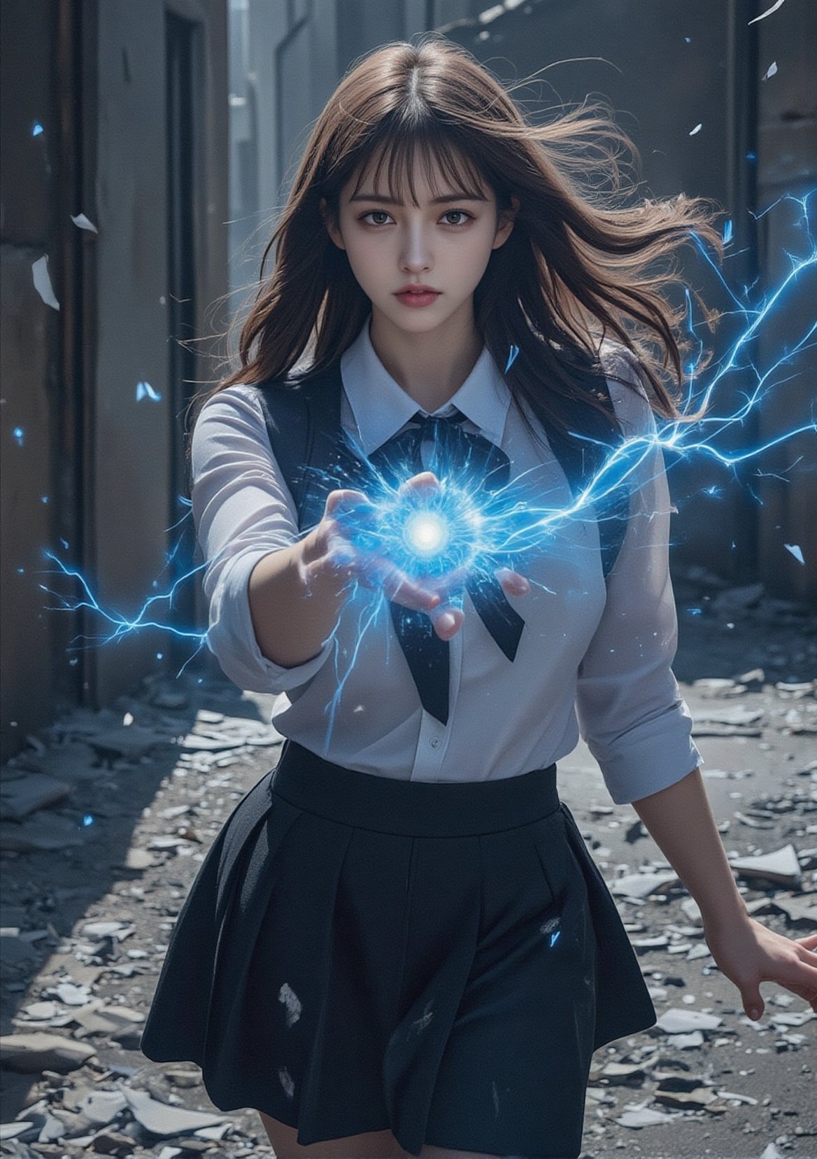 Lightning | image created by SkyPop | Tensor.Art