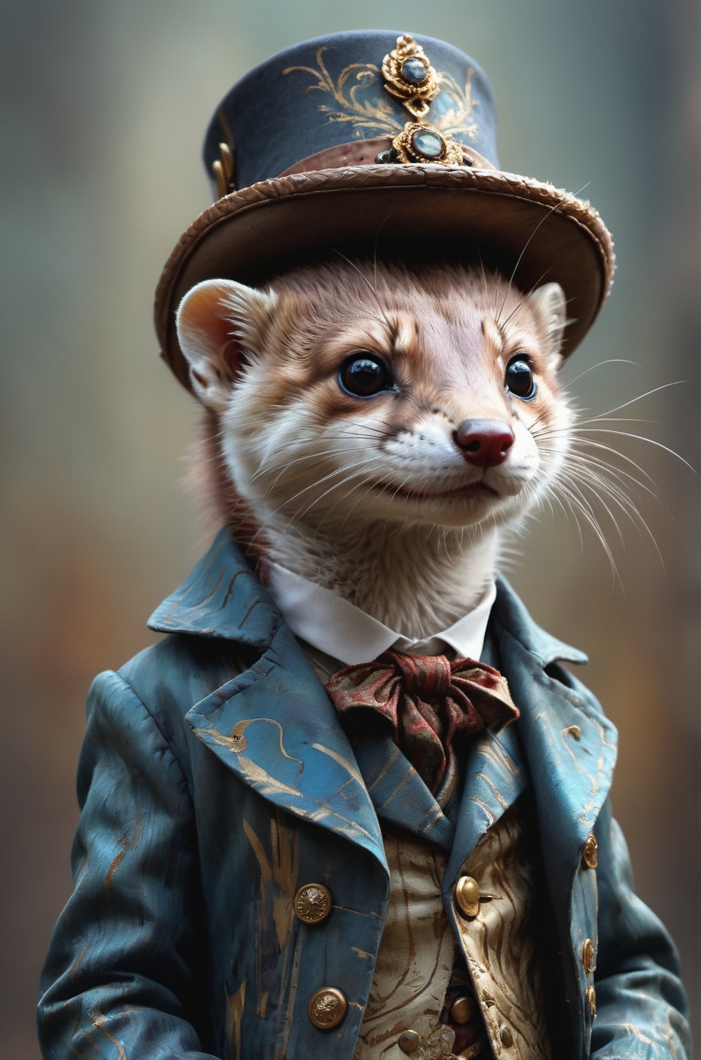 Happy Weasel | image created by SMKP Films | Tensor.Art