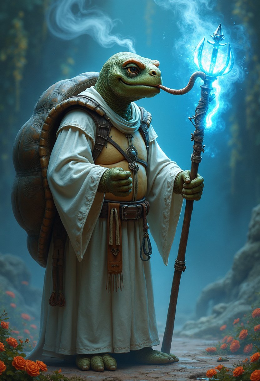 Turtle Master | image created by J-Erele | Tensor.Art
