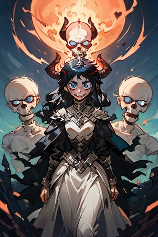 infernal princess, with human | image created by Mraxz | Tensor.Art