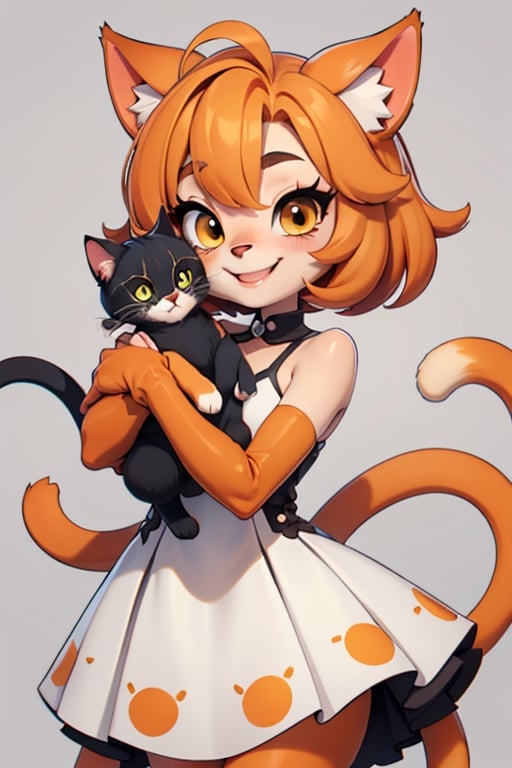 Calico Cat Girl :3 | image created by Agly_Valentine | Tensor.Art