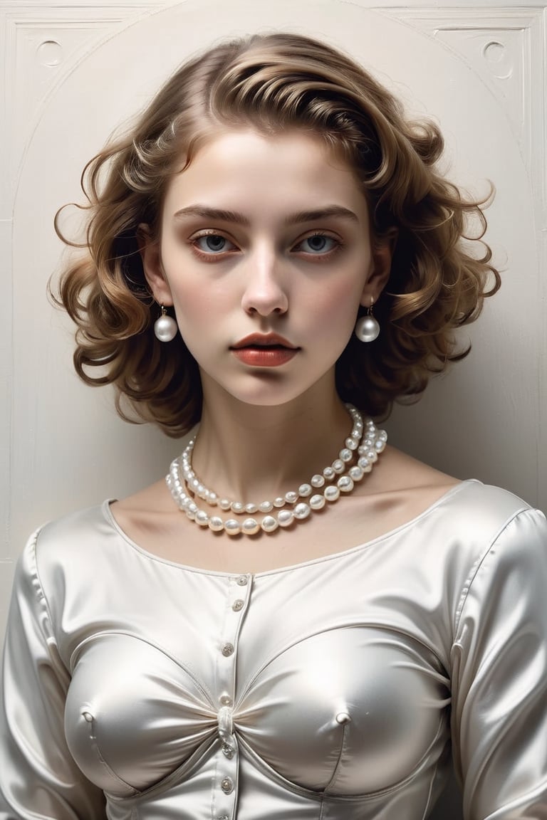(((Iconic Young Lady in white | image created by mal2 | Tensor.Art