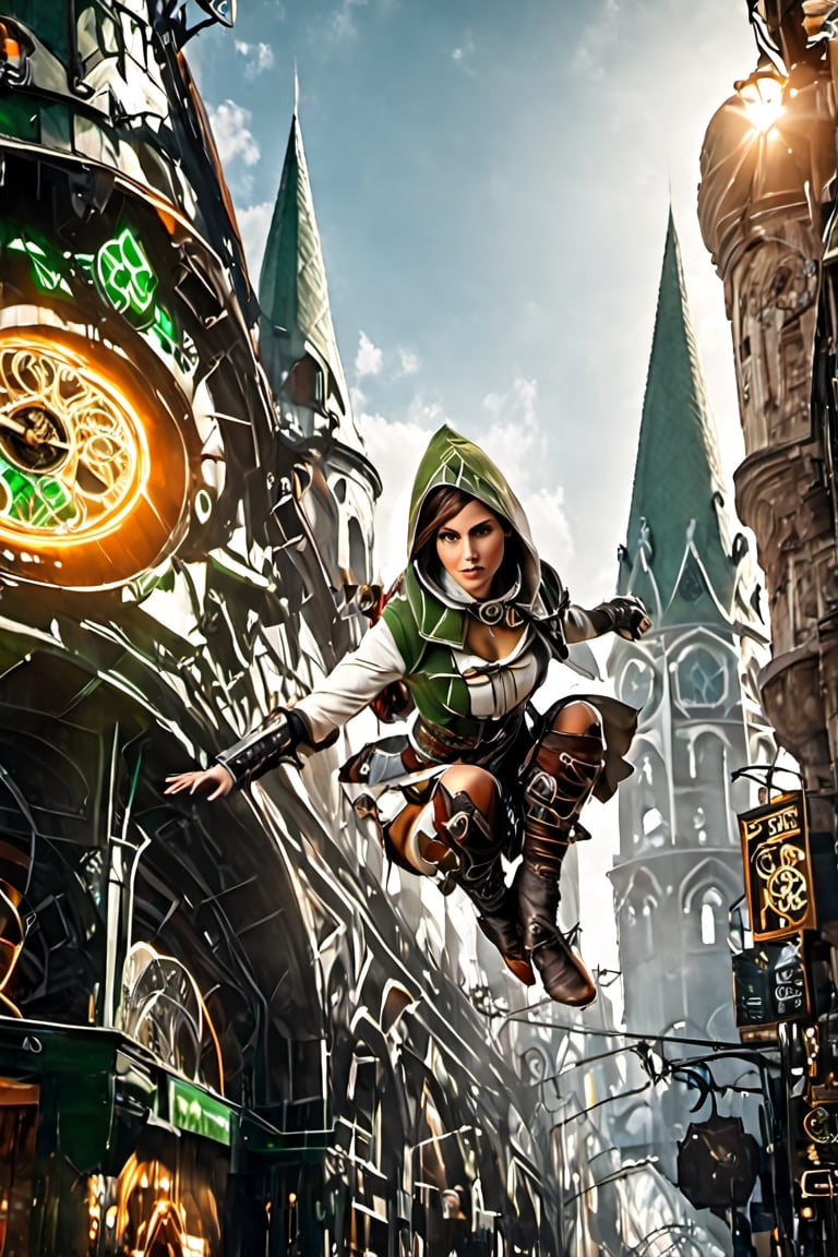 assassin Green 💚 | image created by Tensor4rt | Tensor.Art