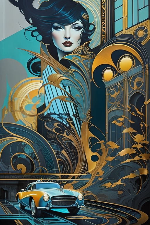 Luis Duarte Art - Nouveau Clas | image created by Luis Duarte | Tensor.Art