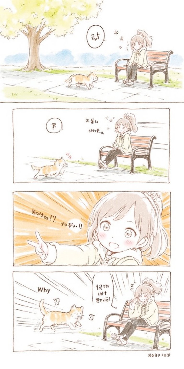 Daily theme: Yonkoma manga | image created by kei | Tensor.Art